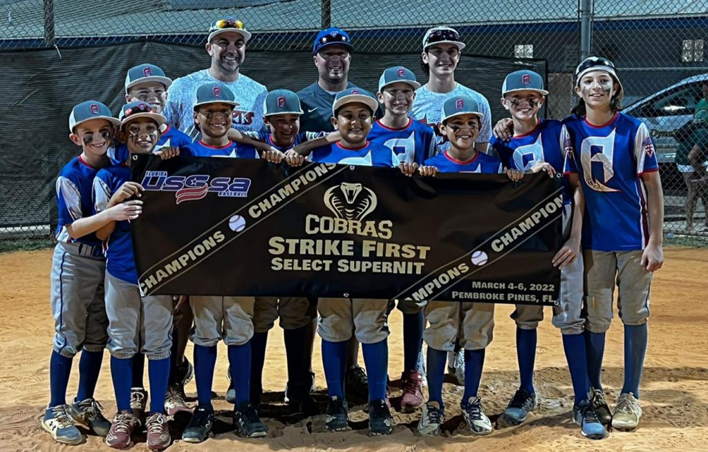 SFBS Anglers 11U Takes Home the Gold at the USSSA Cobras Strike First ...
